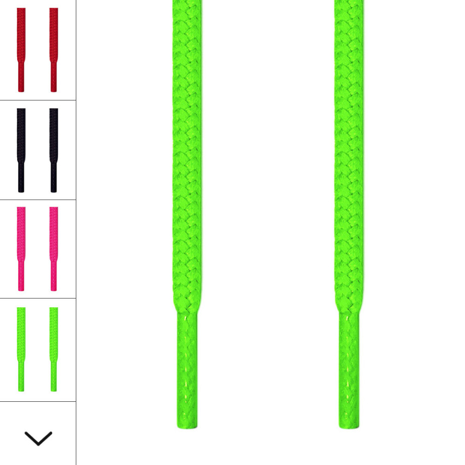 Round Neon Green Shoelaces ← Excellent laces for boots